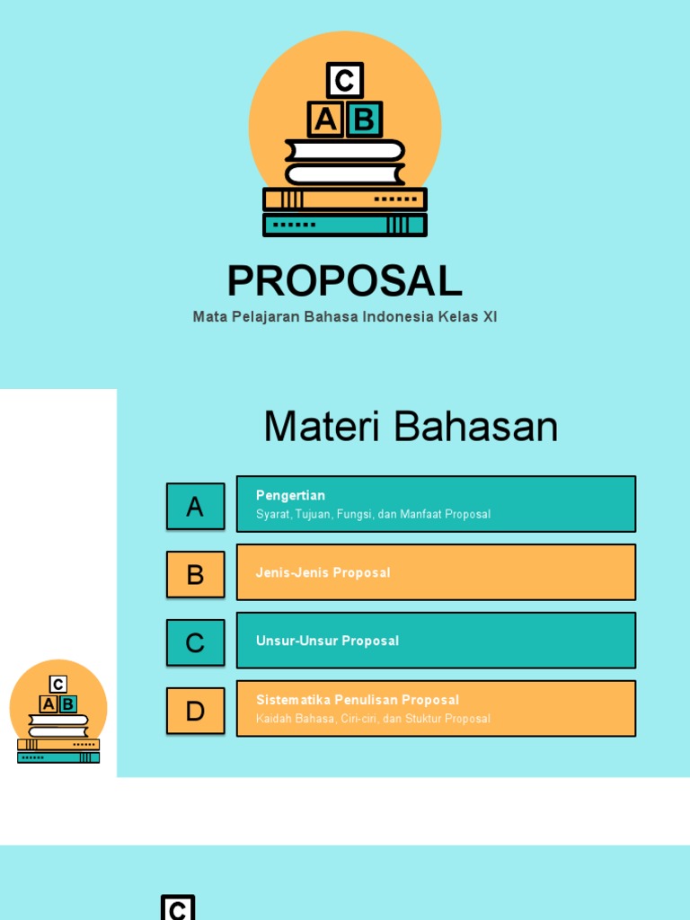 Bahan Ajar PPT Proposal | PDF | Bisnis