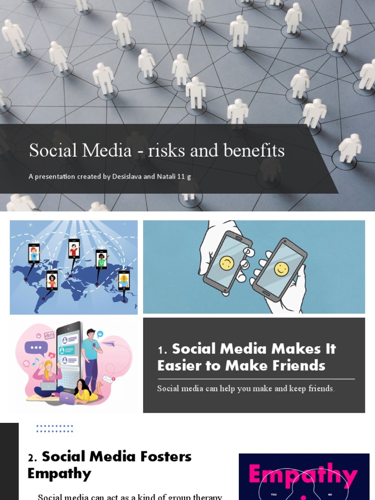 Social Media - Risks and Benefits | PDF