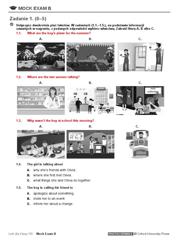 Link L8 Mock Examb | PDF