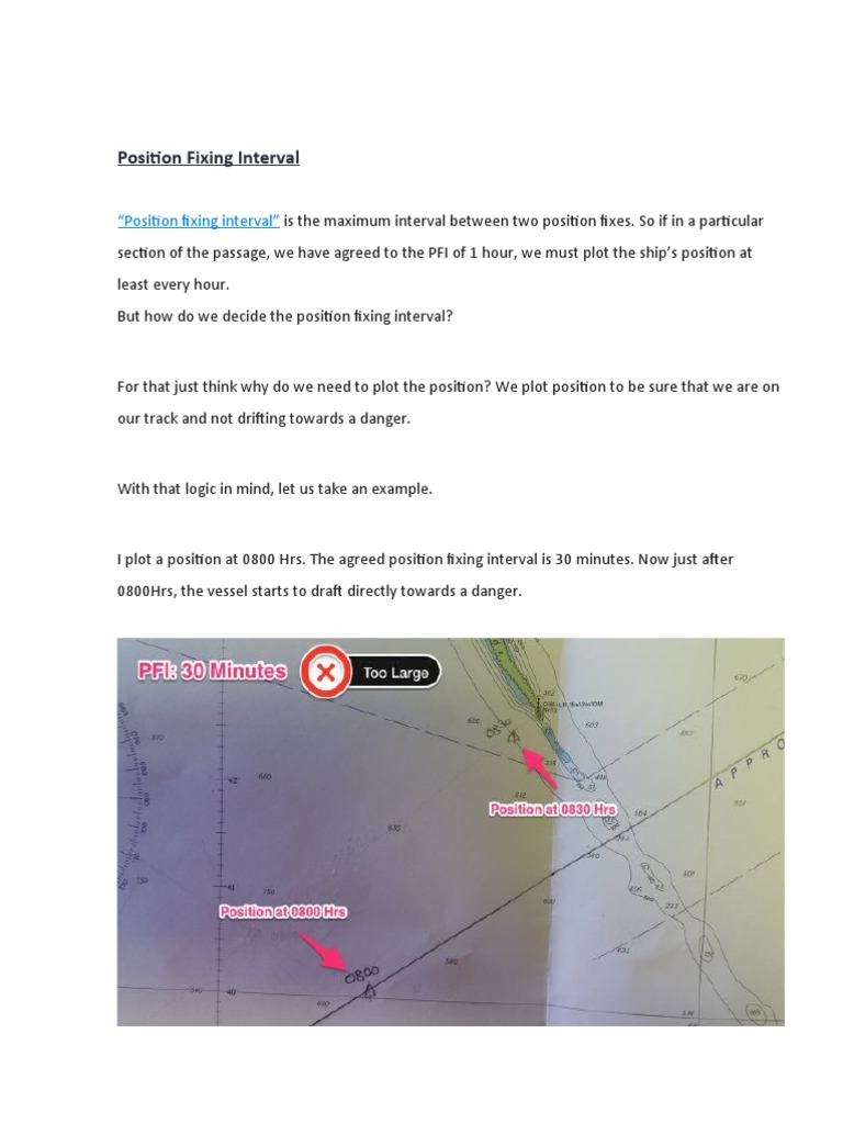 Position Fixing Methods | PDF | Navigation | Radar