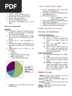 Guide to Low Concentrated Sweets Diet | PDF | Carbohydrates | Dieting