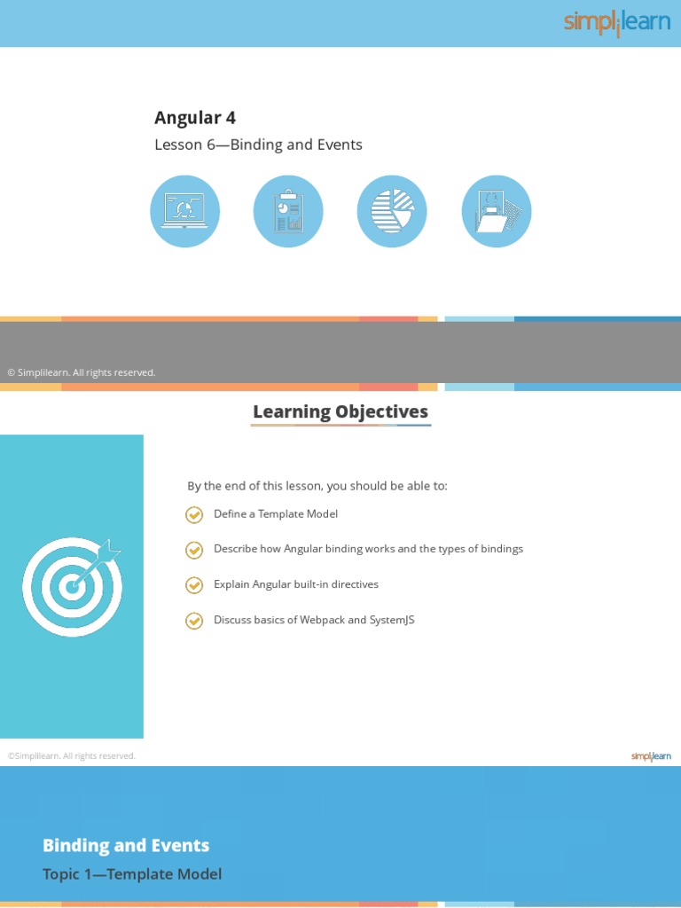 Lesson 06 Binding and Events | PDF | Html | Model–View–Controller