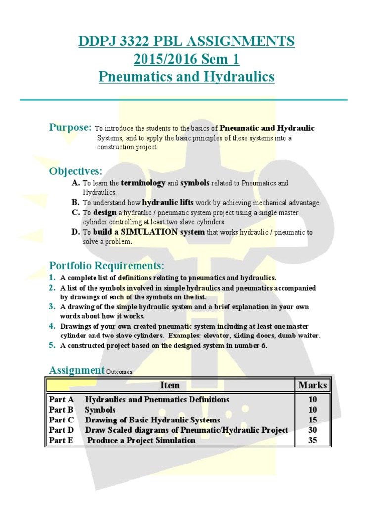 Pneumatics & Hydraulics Assignment Guide | PDF | Hydraulics | Valve