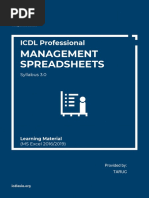 ICDL Word Processing 2016 6.0 - Sample | PDF | Microsoft Word | Software