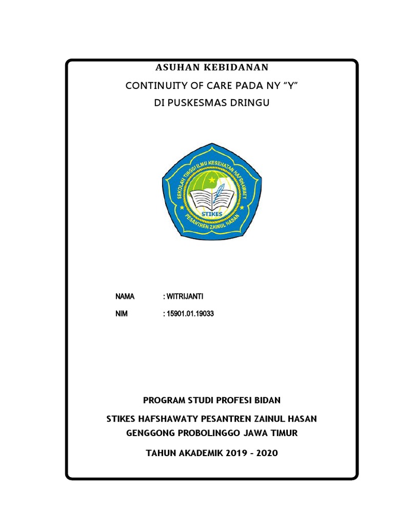 Askeb COC WITRIJANTI REVISI | PDF | Kesehatan Holistik