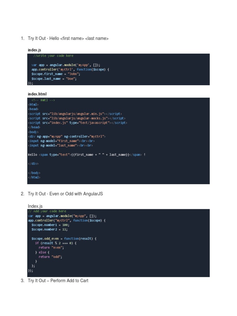 Index - JS: 1. Try It Out - Hello | PDF | Computing | Computer Programming