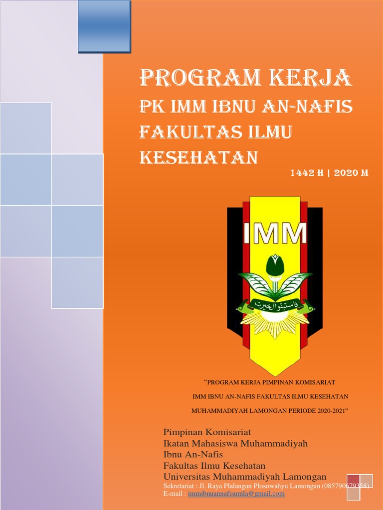 Proker Dan Rab Imm Ibnu An Nafis Fik Umla 2020-2021 | PDF