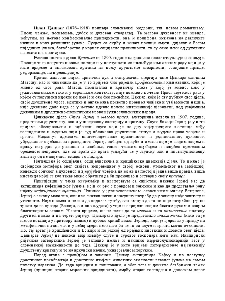 Ivan CANKAR | PDF