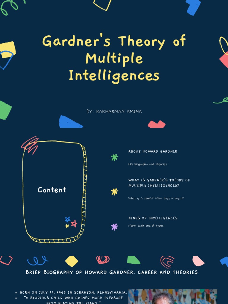Gardner's Theory of Multiple Intelligences | PDF | Academic Discipline ...