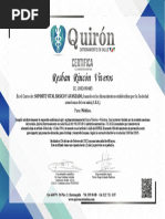 Certificado de La Ops | PDF