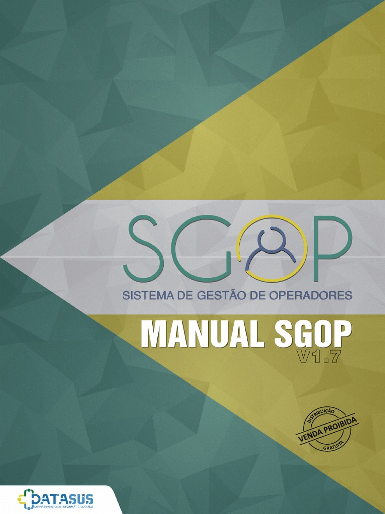 Manual de Orientação do Sistema de Gestão de Operadores de Saúde (SGOP ...