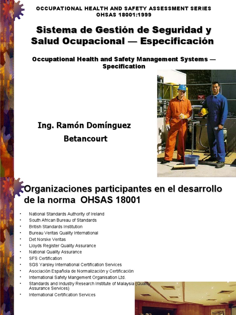 Ohsas 18001 RDB | PDF | Business