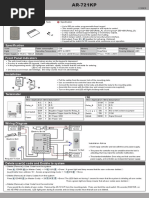 IEI 212 Keypad Programming | PDF | Relay | Power Supply