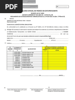 Formulario Oficial de Pedido de Estupefacientes Fope | PDF ...