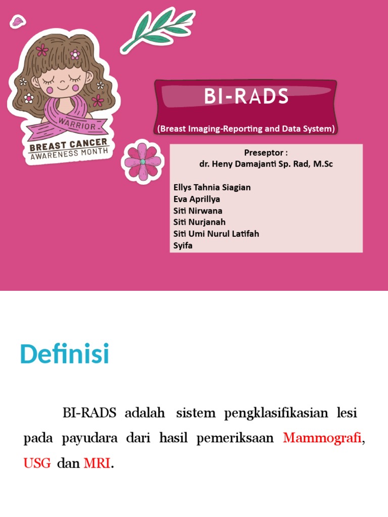 Bi-Rads: (Breast Imaging-Reporting and Data System) | PDF | Mammography ...