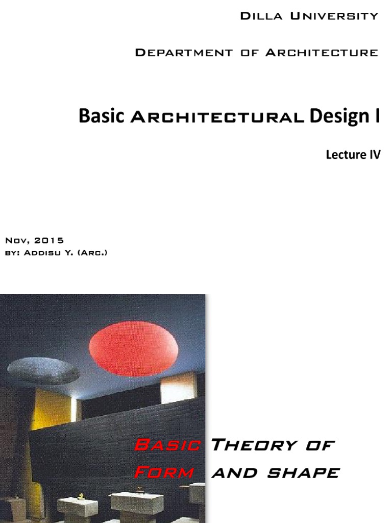 4 Lecture IV Theory of Shape and Form | PDF | Shape | Sphere