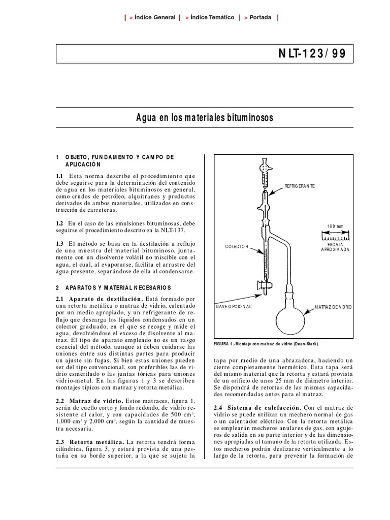 NLT 123 99 | PDF | Agua | Química