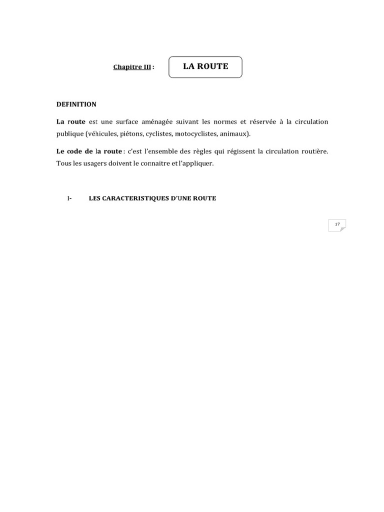 Cours Sur La Route | PDF