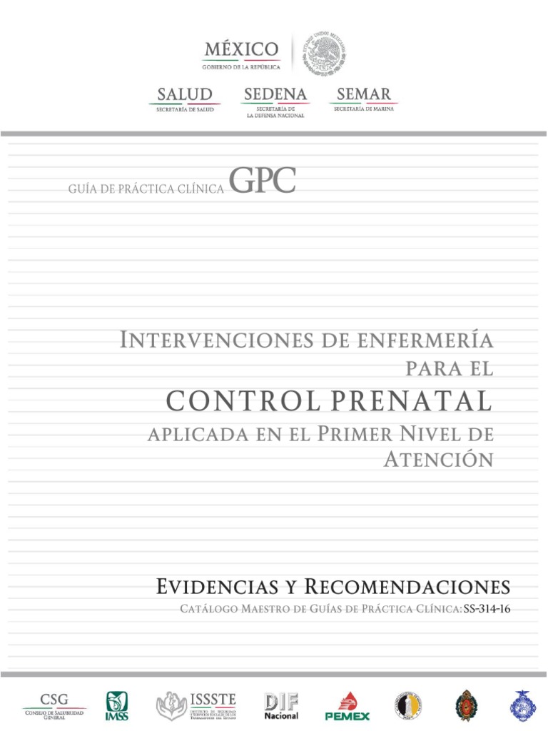 Gpce Control Prenatal | PDF | Salud maternal | Embarazo humano