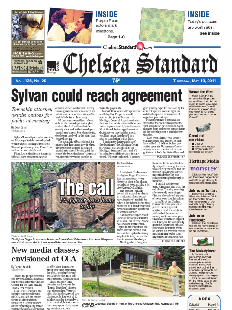 The Chelsea Standard Front Page | PDF