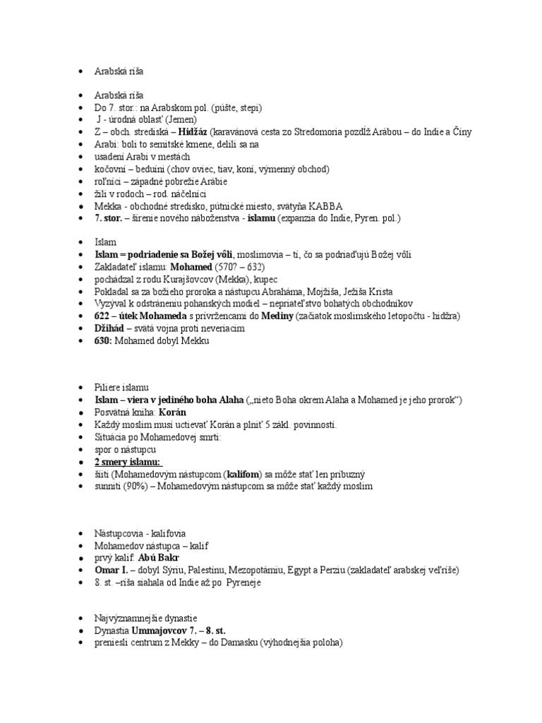 Arabská Ríša | PDF