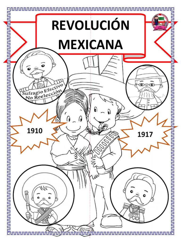 Lapbook Revolución Mexicana - Profa. Kempis | PDF | revolución mejicana | Militares de mexico