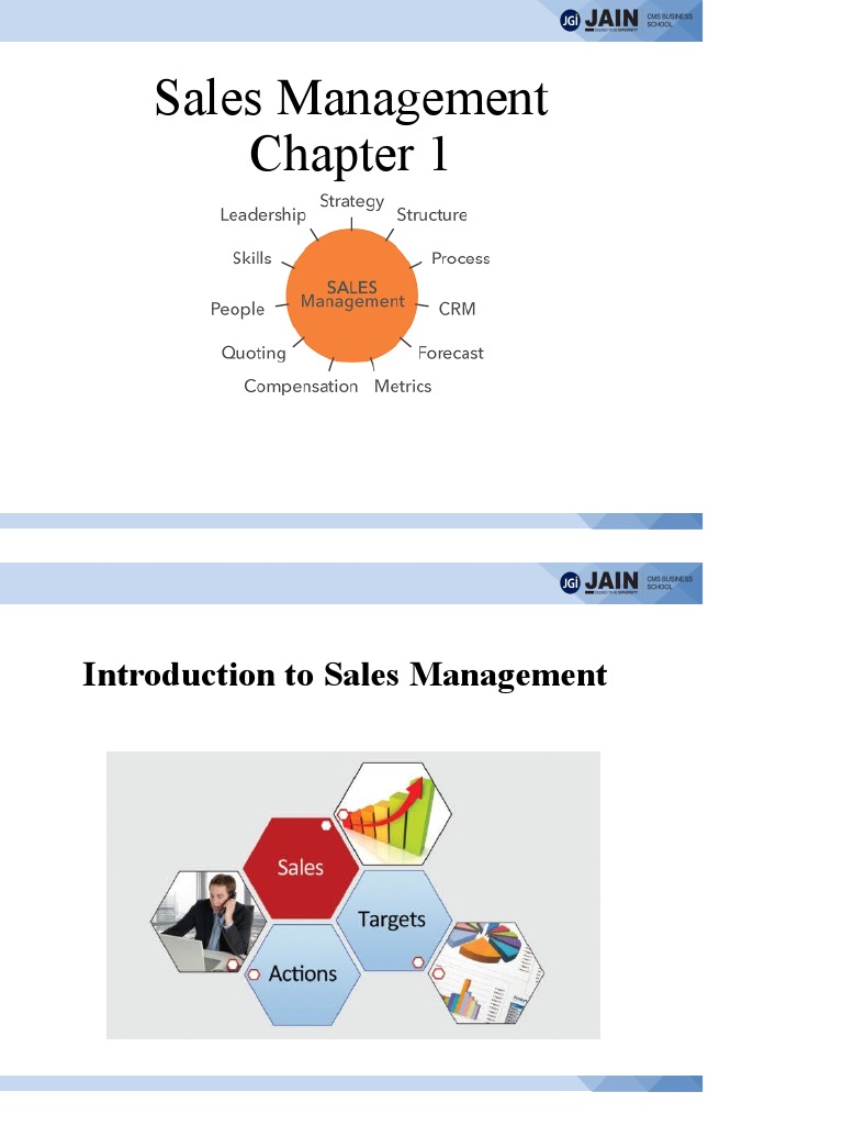 Sales Management | PDF | Sales | Forecasting