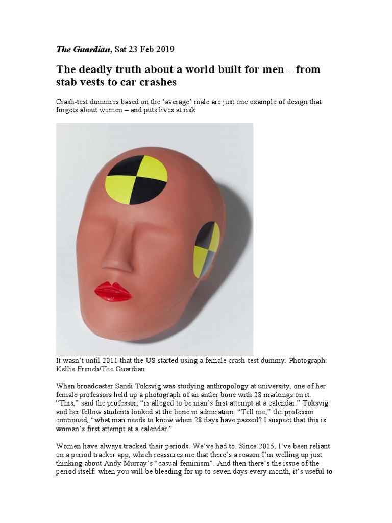 The Deadly Truth About A World Built For Men | PDF | Personal ...