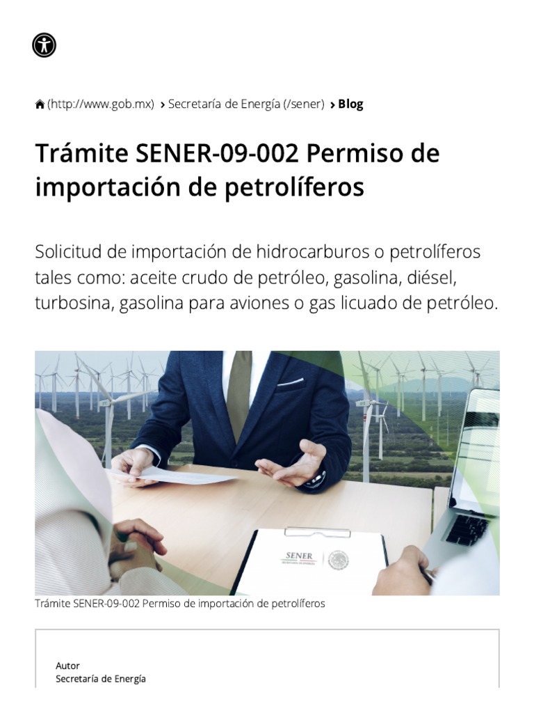 Requerimientos Sener Nuevo | PDF | Petróleo