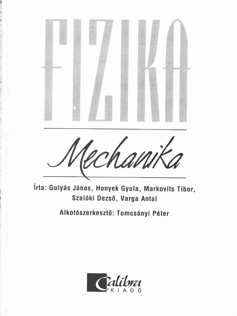 Mechanika | PDF