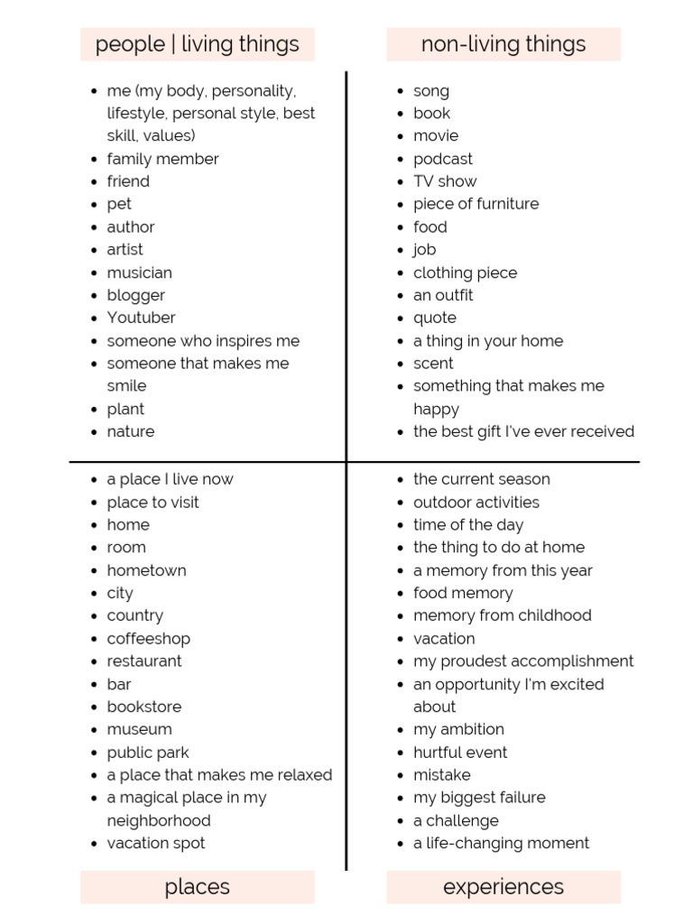 Gratitude Journal Printable With Prompts | PDF