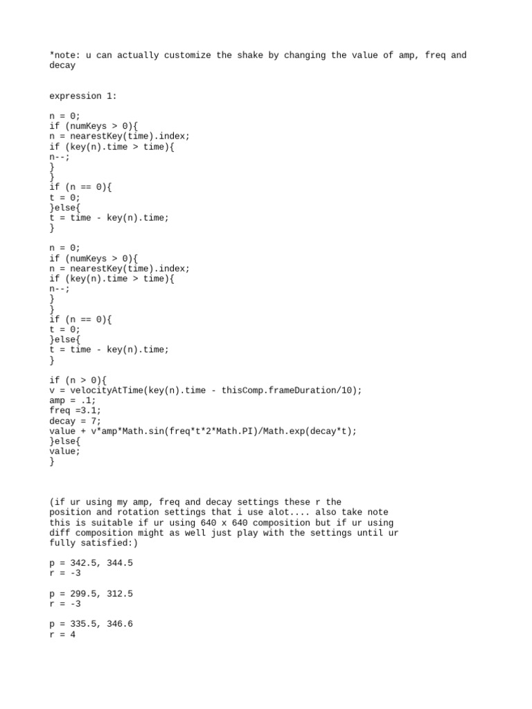 Expression Shake | PDF | Teaching Methods & Materials