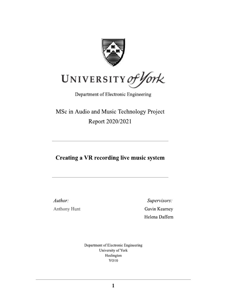 MSC Thesis Part 1 | PDF
