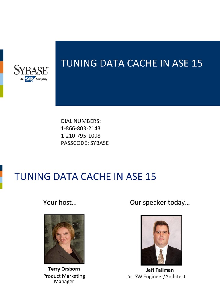Tuning Data Cache in ASE15 | PDF | Cache (Computing) | Cpu Cache