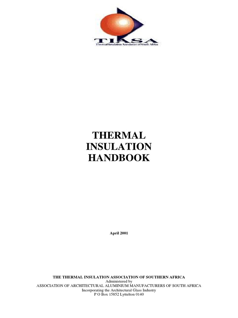 Thermal Insulation Handbook: April 2001 | PDF | Heat Transfer | Thermal ...