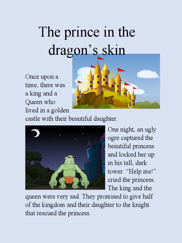 The Dragon Prince Rescues the Princess | PDF | Dragon