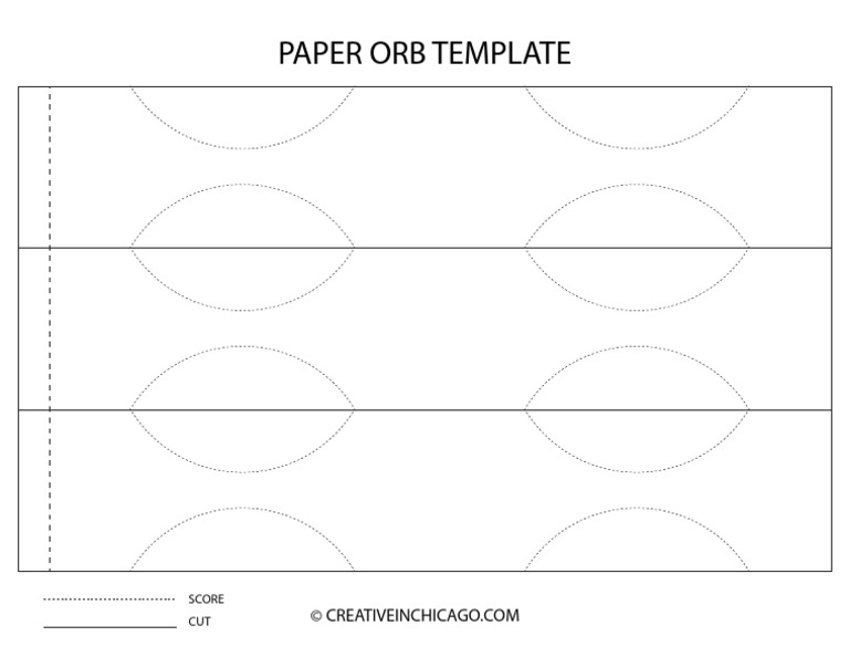 Paper Orb Template Creative in Chicago | PDF