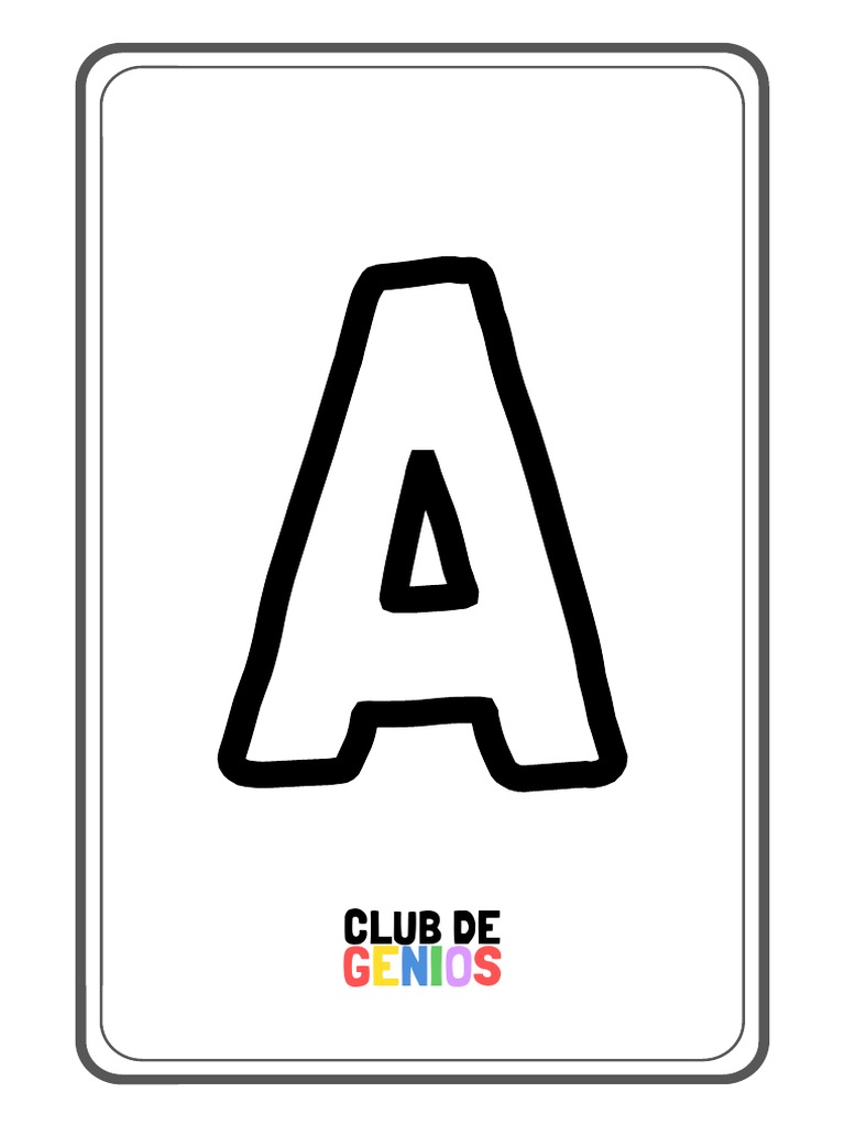 Abecedario Motricidad Fina | PDF