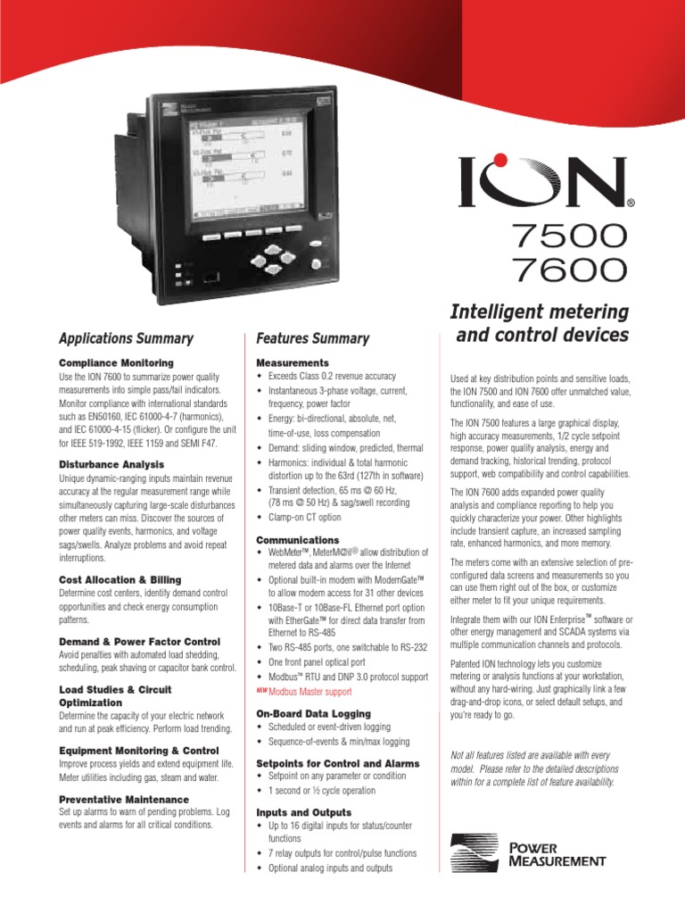 ION75007600 Long Datasheet | PDF | Computer Network | Modem