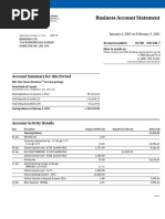 Bank Statement 2025 | PDF