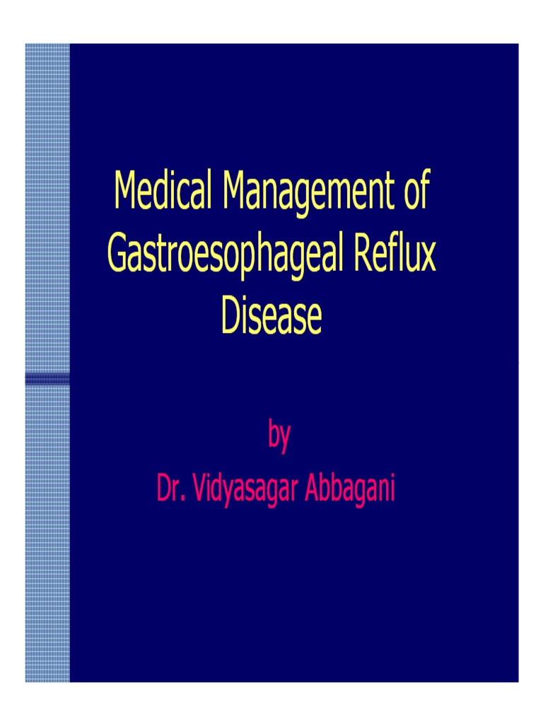 Ge Reflux-Med | PDF | Gastroesophageal Reflux Disease | Digestive Diseases