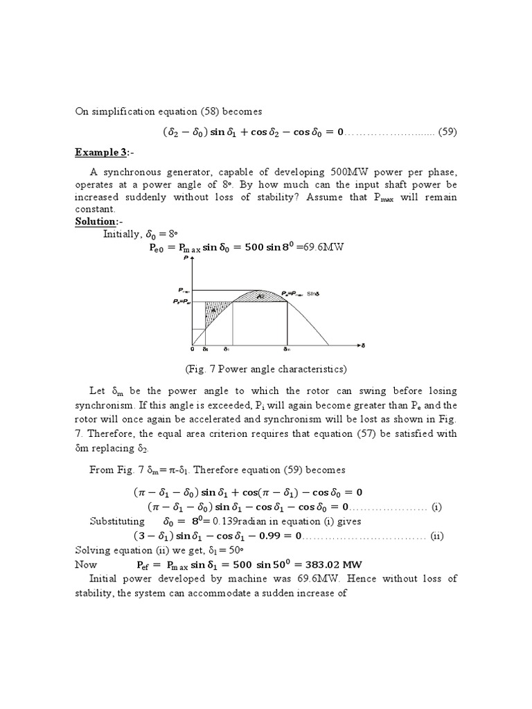 0 - Power - System - Stability (Dragged) | PDF