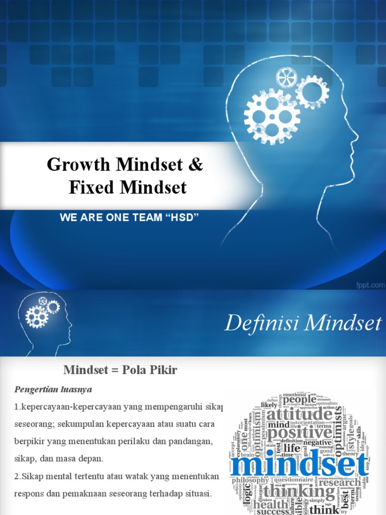 Fixed and Growth Mindset | PDF