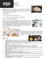 Baking and Baking Terms | PDF | Baking | Cakes