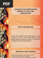 Adult Chest Tube Dressing Change Guide | PDF