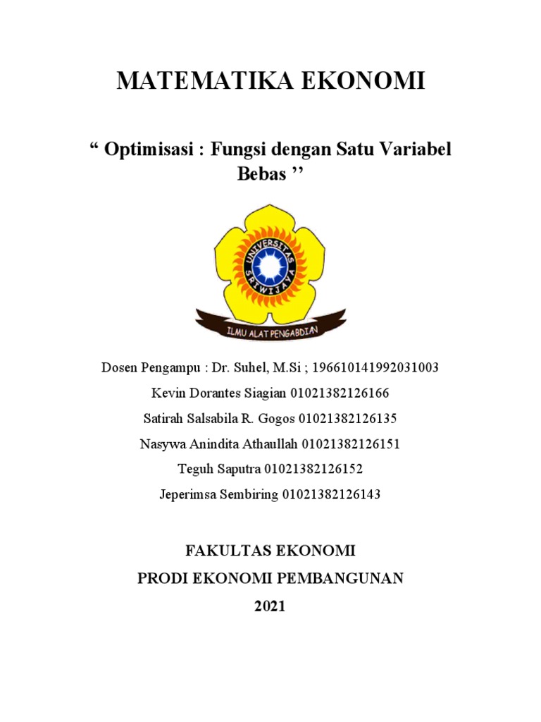 Kelompok 3 MATEK Resume BAB 14 | PDF