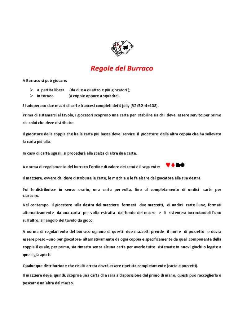 Regole Burraco | PDF