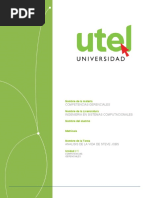 Actividad Integradora 1 - Modulo 9 - Prepa en Línea Sep | PDF ...