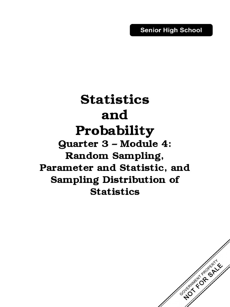 Statistics and Probability | PDF | Sampling (Statistics) | Randomness