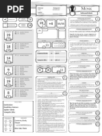 Fillable D&D 5.5e Character Sheet | PDF | D20 System | Fantasy Role ...